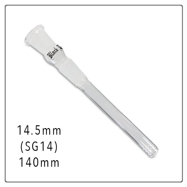 Black Leaf 14.5mm Slit Diffuser Downstem – Omnibong