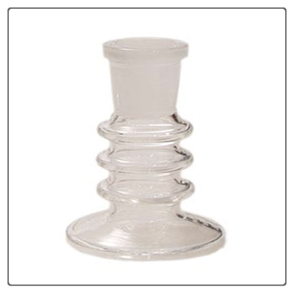 Black Leaf 18.8mm Glass Bowl Stand – Omnibong